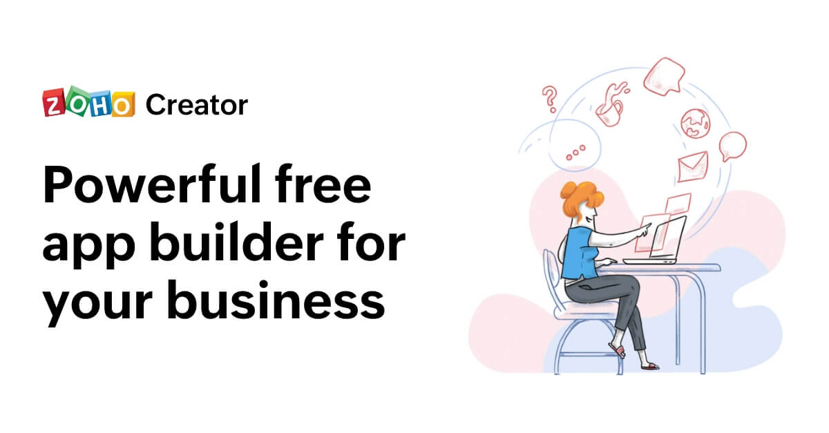 Free app builder | Build mobile-friendly apps for free - Zoho Creator