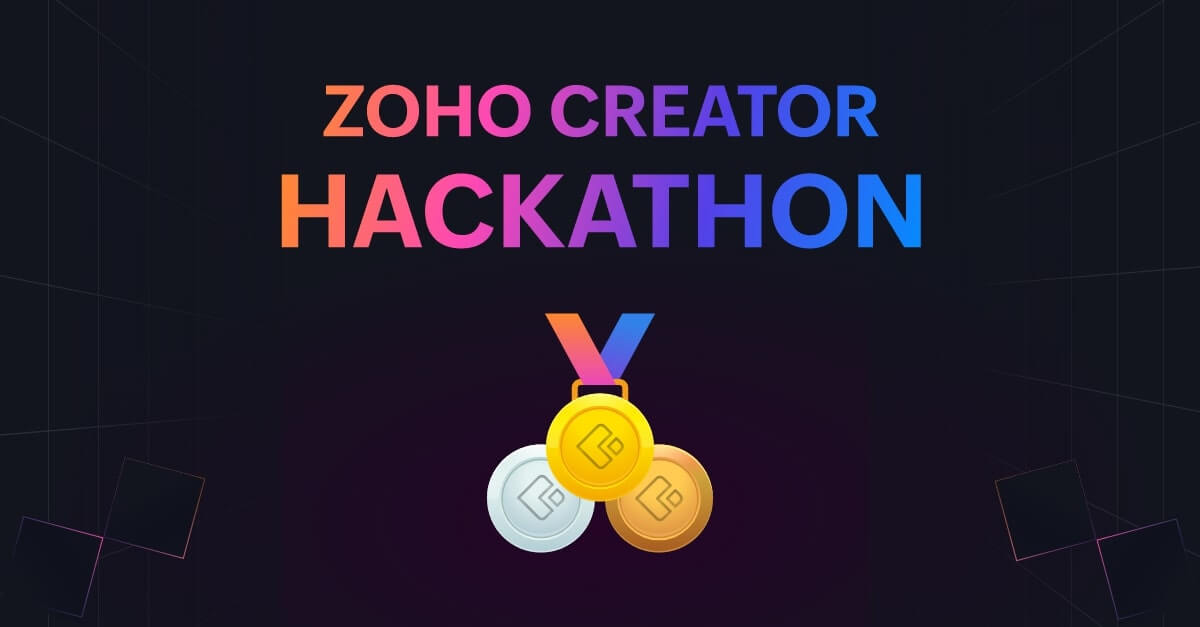 Low-code Hackathon Winners | Zoho Creator