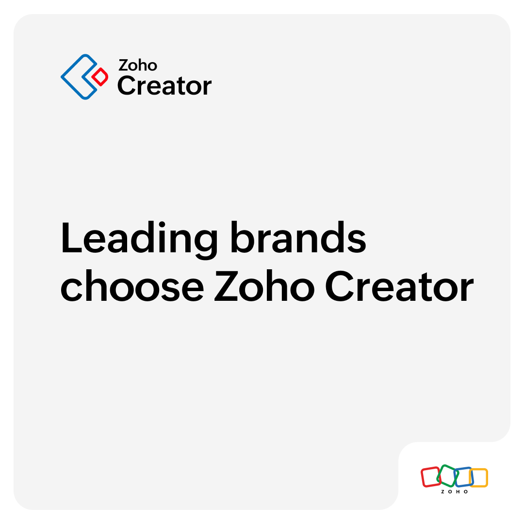 Customer Stories and Testimonials - Zoho Creator