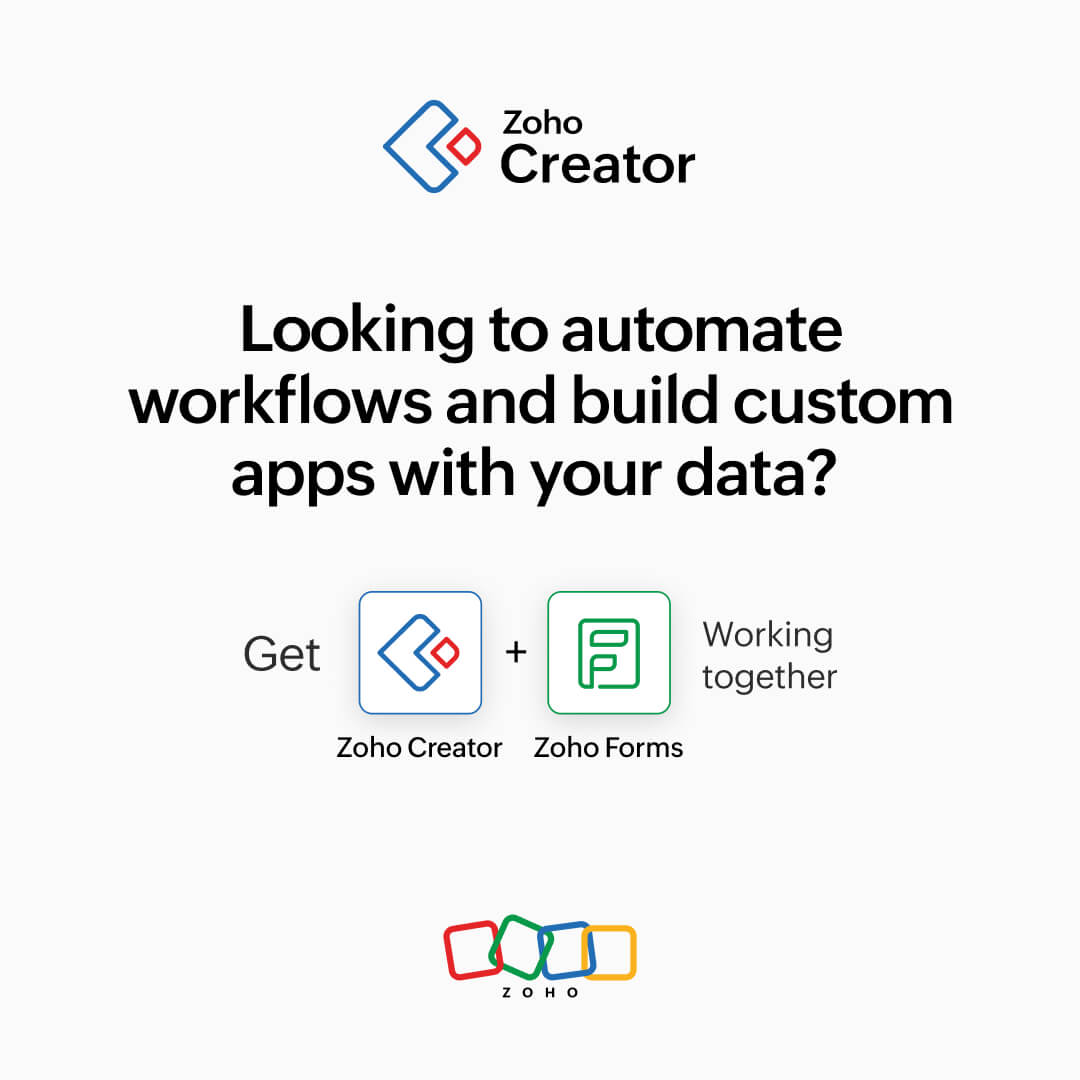 Turn Your Zoho Forms Data Into Custom Apps