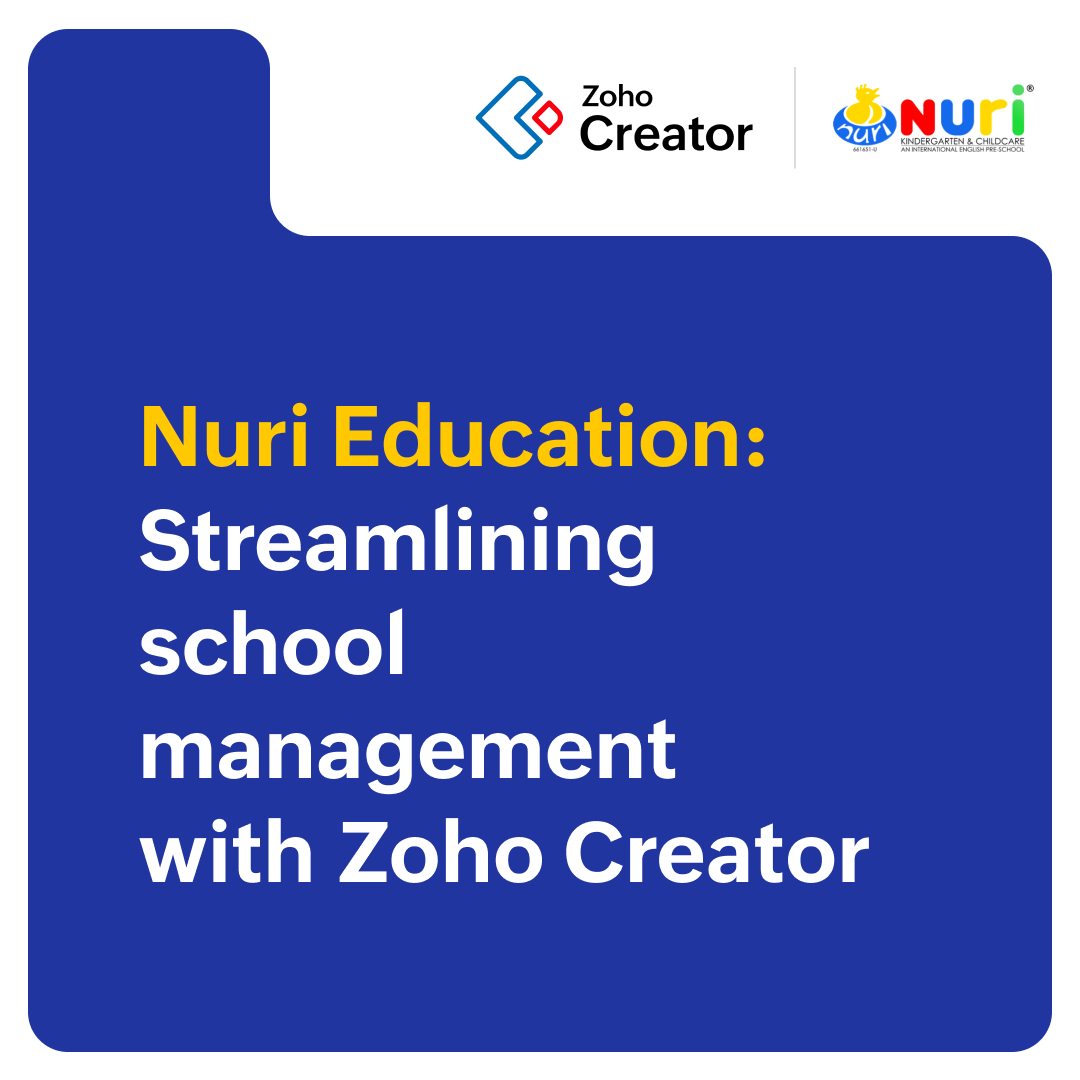 Nuri Education streamlines student management with low-code