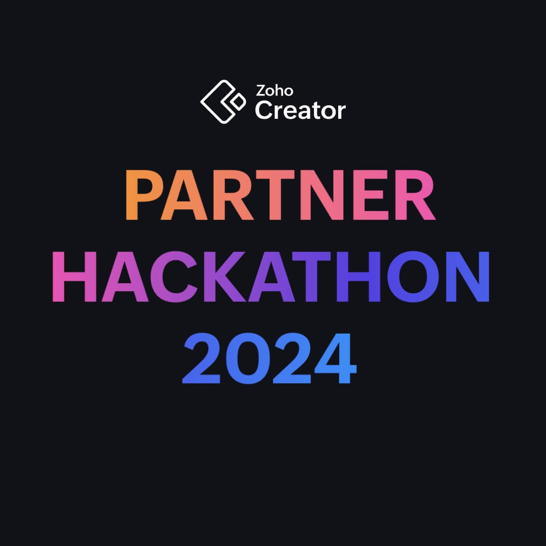 Partner Hackathon Winners 2024 | Zoho Creator