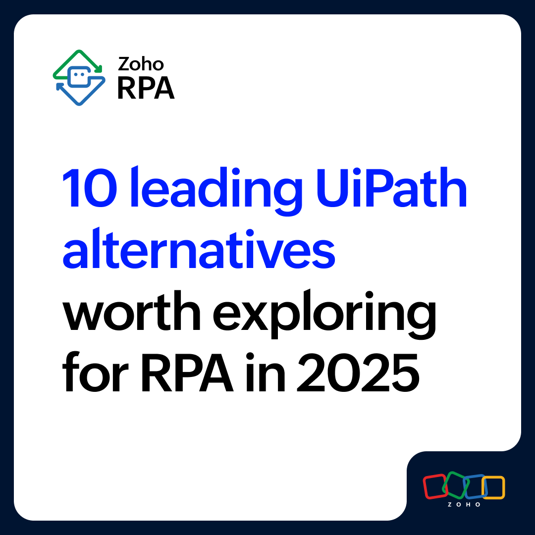 Top 10 UiPath alternatives for RPA in 2025